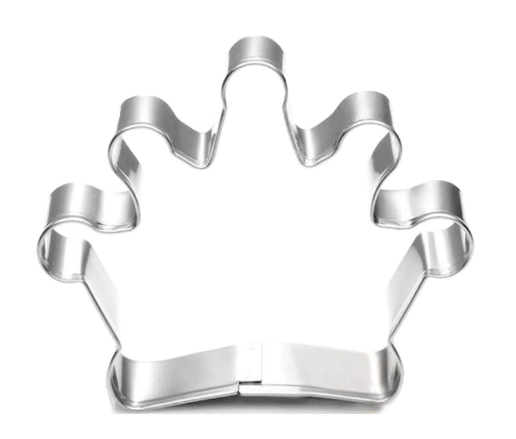 WJSYSHOP King Queen Crown Shape Cookie Cutter