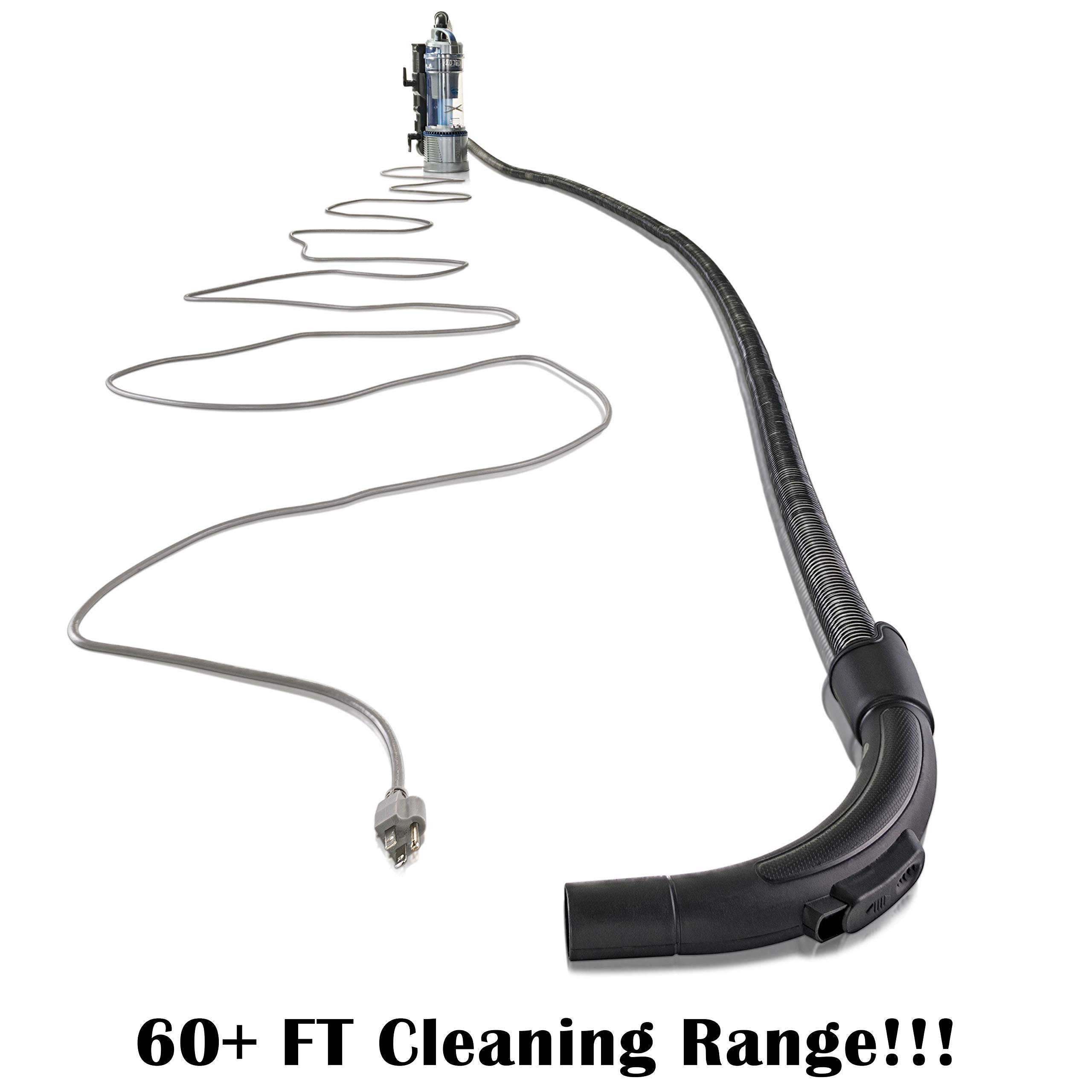 Prolux 2.0 Powerful Wall Mountable Bagless Garage Vacuum w/Attachments and Dual HEPA Filtration