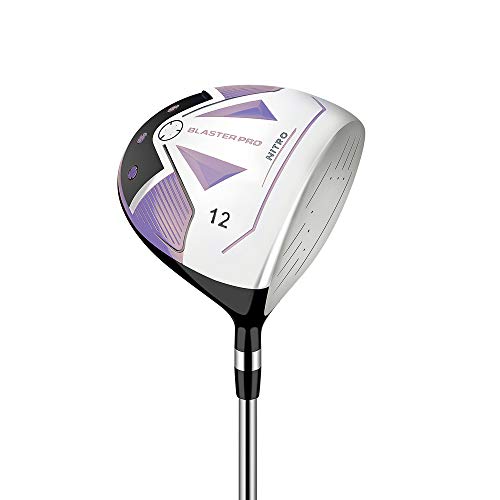Nitro Blaster Pro Golf Set Ladies Right Handed, Silver/black