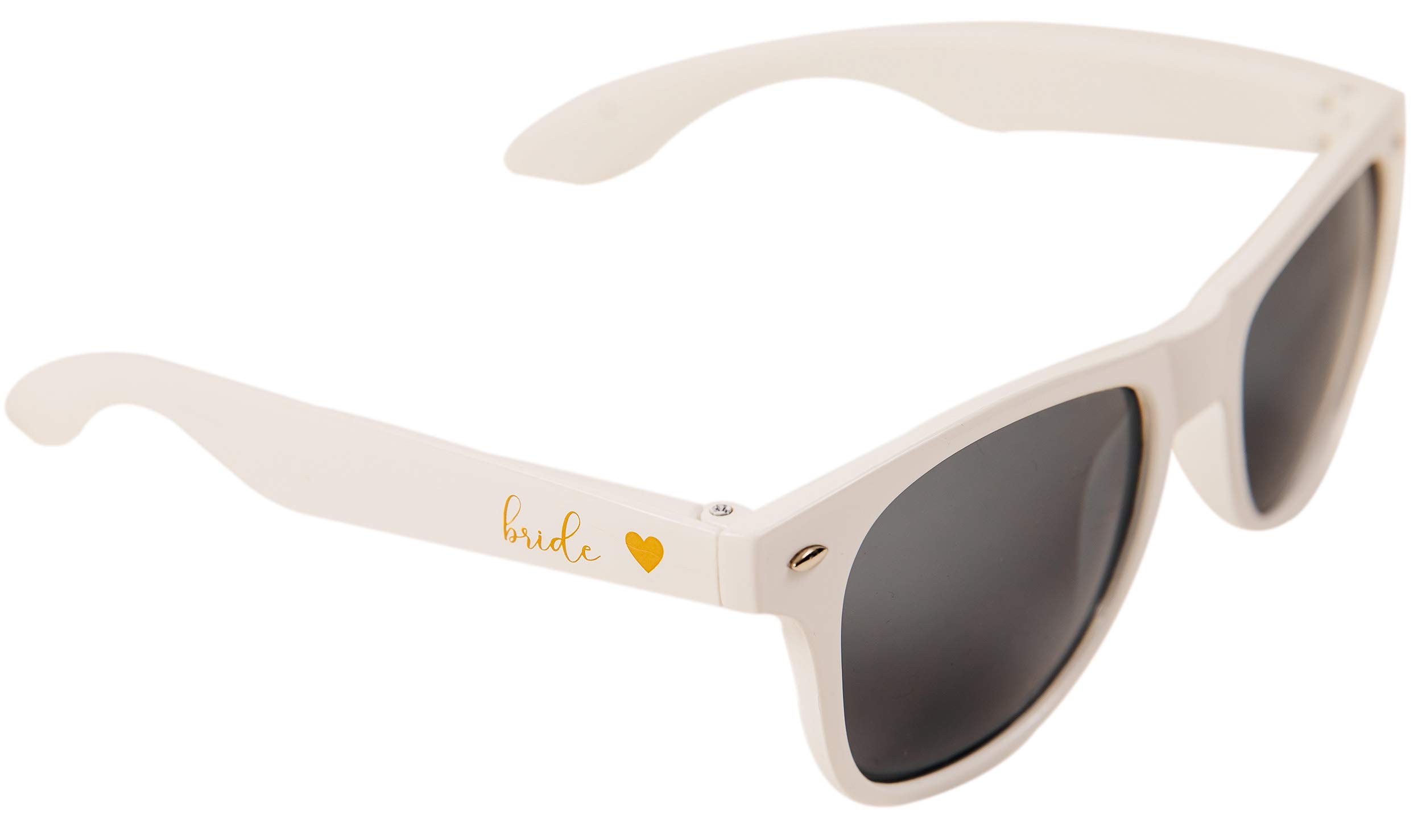 Partay Shenanigans Bride Tribe Sunglasses - Bride-to-be and Bridesmaids Sunglasses for Bachelorette Party (1 x Bride; 9 x Bride Tribe)