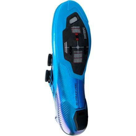 SHIMANO RC903 S-PHYRE Wide Cycling Shoe - Men's Blue, 41.0