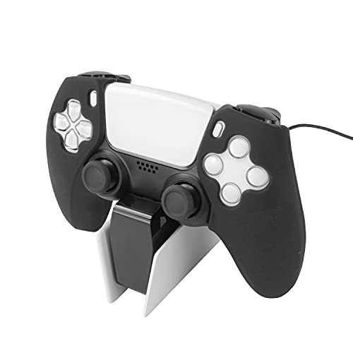 PS5コントローラ用保護カバー『セパレートシリコングリップ5(ブラック)』 - PS5