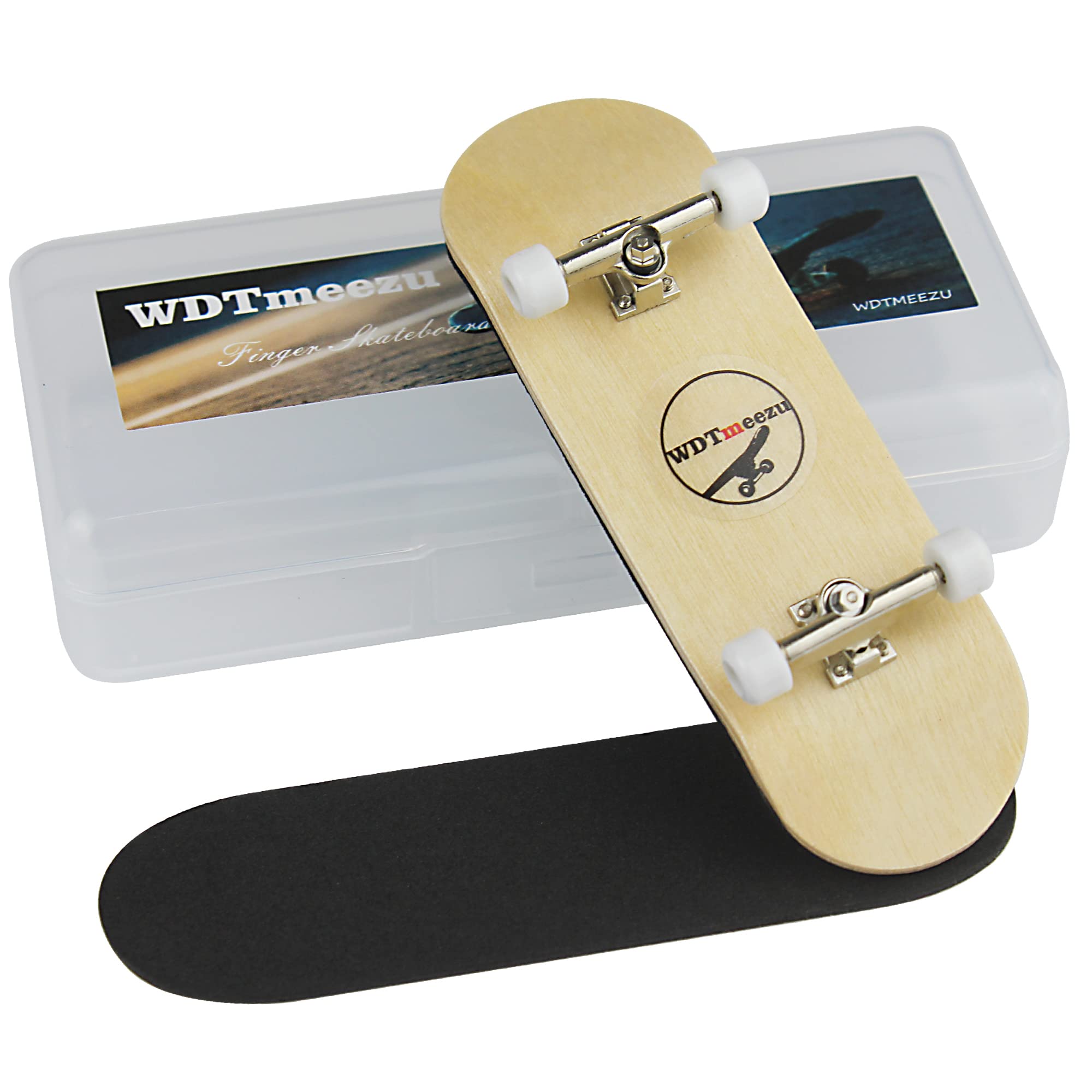 WDTMEEZU 32mm Wood Finger Skateboard Professional Fingerboards Wheels with Bearings Mini Fingerboard Finger Toy