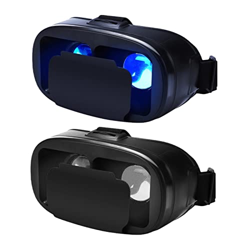 VR Headband Full Screen Vision 120-degree Wide-Angle Lens Immersive Experience Virtual Reality VR Headset for Family VR Glasses