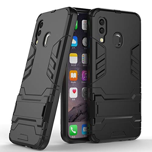 Mobile Phone Case Bag PC & TPU Protective Case with Kickstand, Drop Proof Protective Case Back Cover Case (Size : for Samsung Galaxy A40)