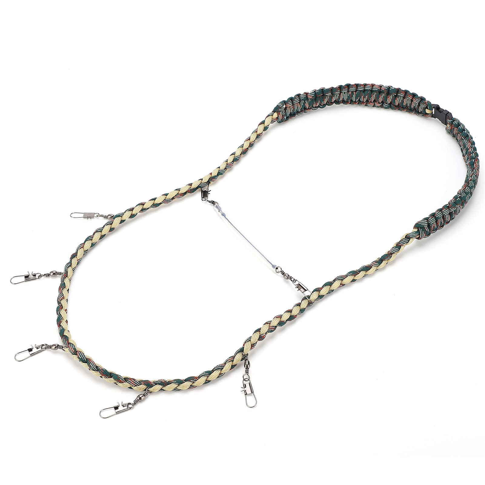 Shanrya Fly Fishing Lanyard, Nylon Quick Release Flexible Fly Fishing Tools Universal Portable for Fishing Accessories