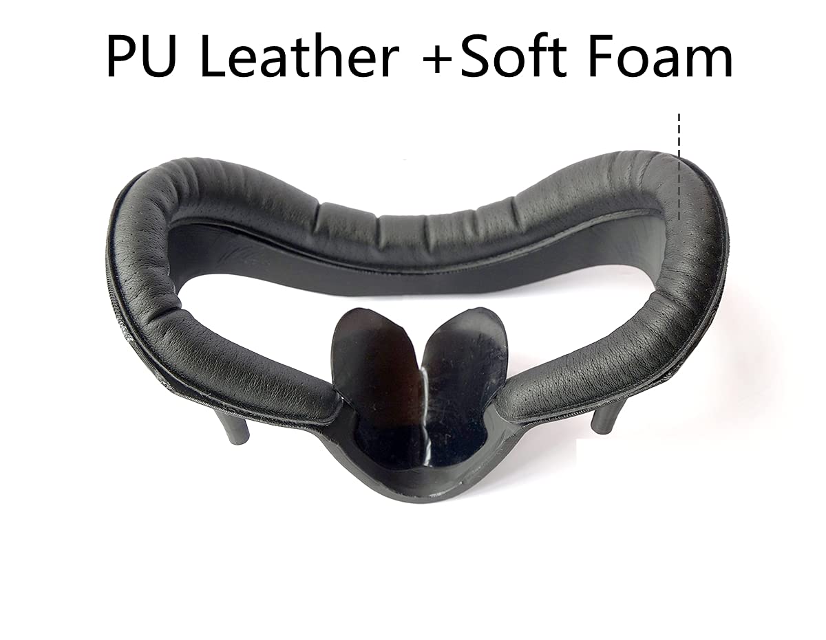 PU Leather Foam Face Cover Pad Cover Pad Foam Face Cover Pad for Reverb G2 VR Headset (2PCS)
