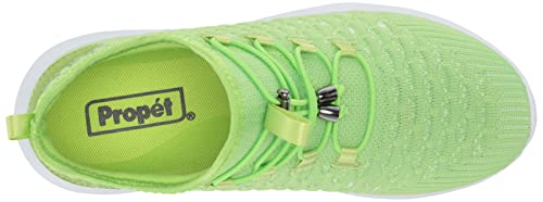 Propét Women's TravelBound Sneaker, Green Apple, 10 Narrow
