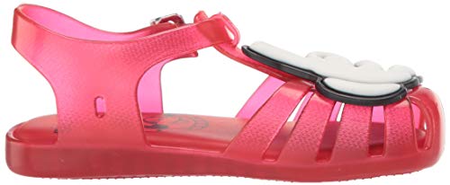 mini melissa Baby-Girl's Mini Aranha + Mickey and Friends Slipper, RED Blue, 10 Medium US Toddler