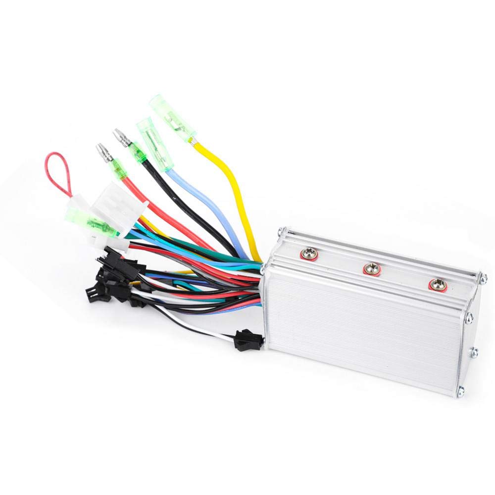 nulala Motor Controller Motor Brushless Controller 24V-48V Waterproof LCD Display Panel Electric Bicycle Scooter Brushless Controller Kit(24V/36V 350W)