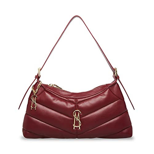 Steve Madden GAL Quilted Shoulder Bag, Wine