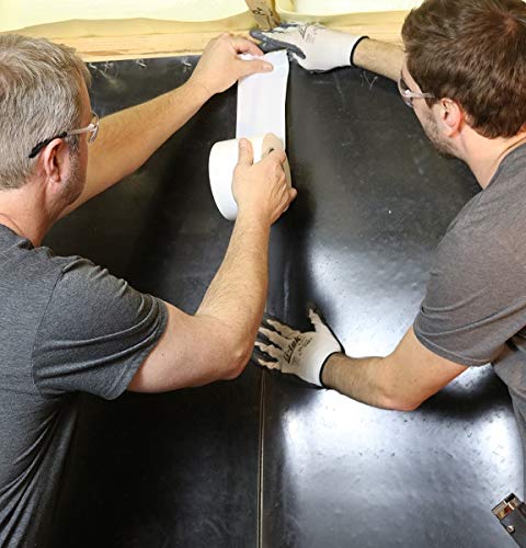 Mass Loaded Vinyl MLV Barrier 4' x 15' 2 LB Two Pound 60 Square Foot Roll Soundproofing Acoustic Barrier
