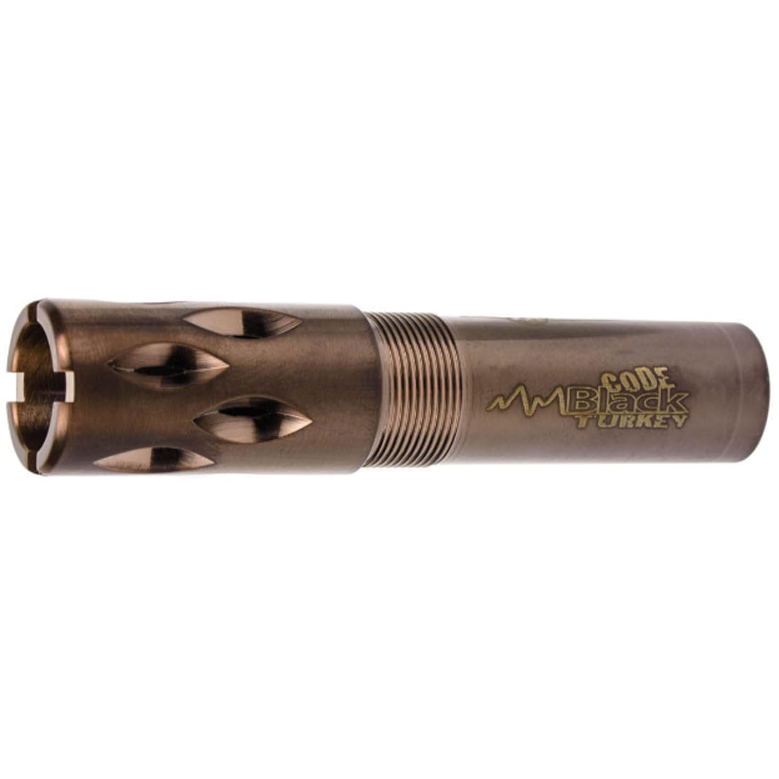 Patternmaster Code Black Turkey .565 20 Gauge Hunting Shotgun Accessory Durable 17-4 Stainless Steel Ported Choke Tube | Effective Range Up to 70 Yards | for Benelli/Beretta Mobile (5578)
