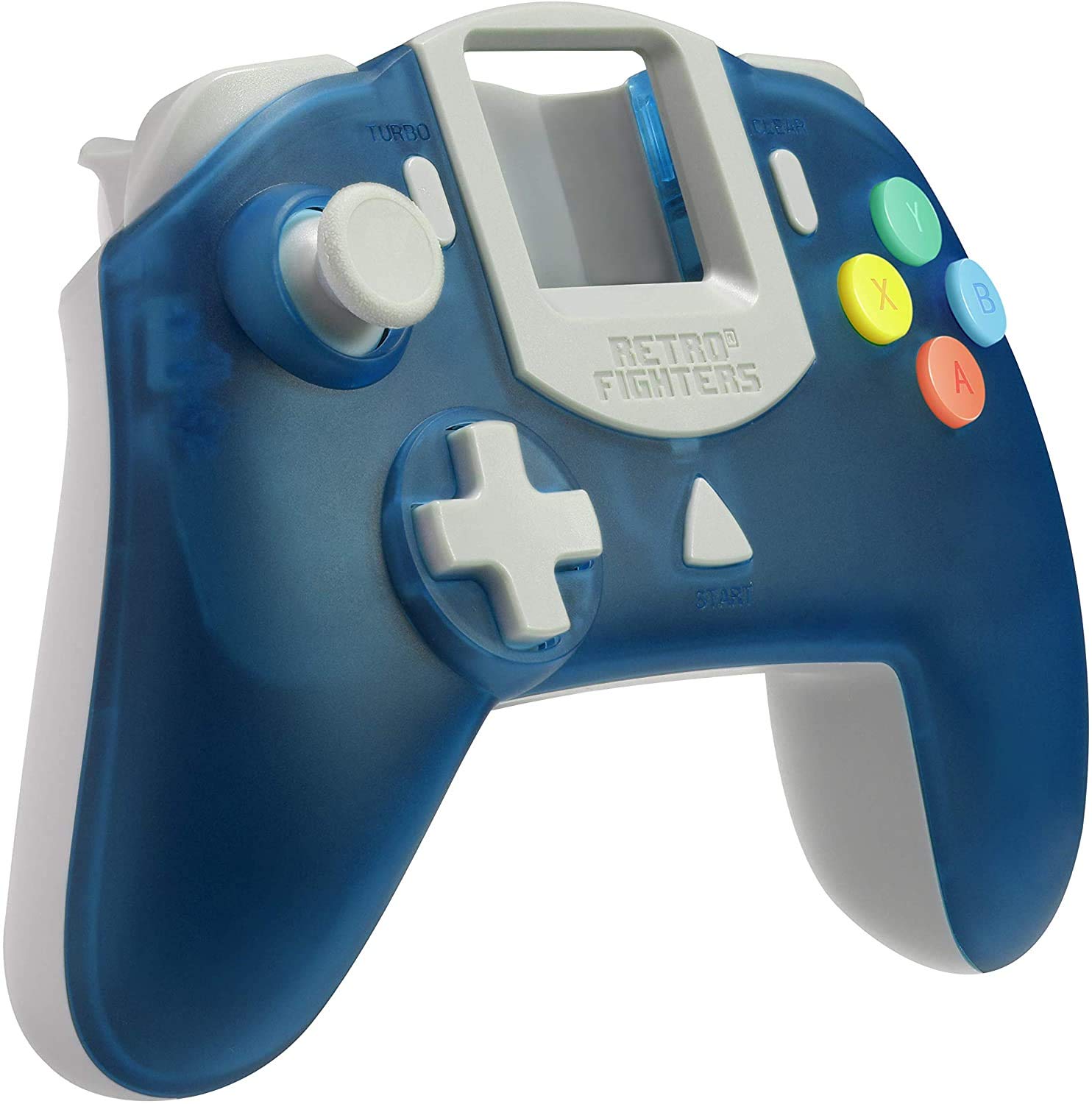 Retro Fighters StrikerDC Dreamcast Controller - Blue