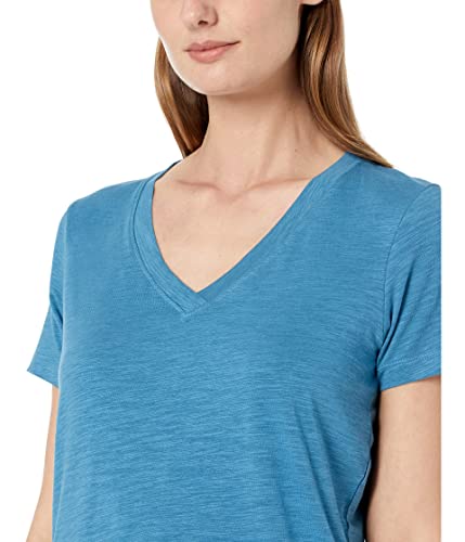 tasc Performance Nola V-Neck Tee Blue Ridge XL