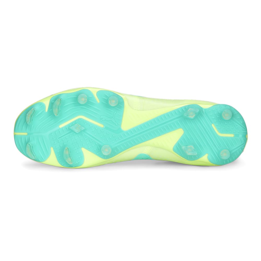 PUMA Womens Future Match Firm Ground/Ag Soccer Cleats Cleated, Firm Ground, Turf - Yellow - Size 8 M