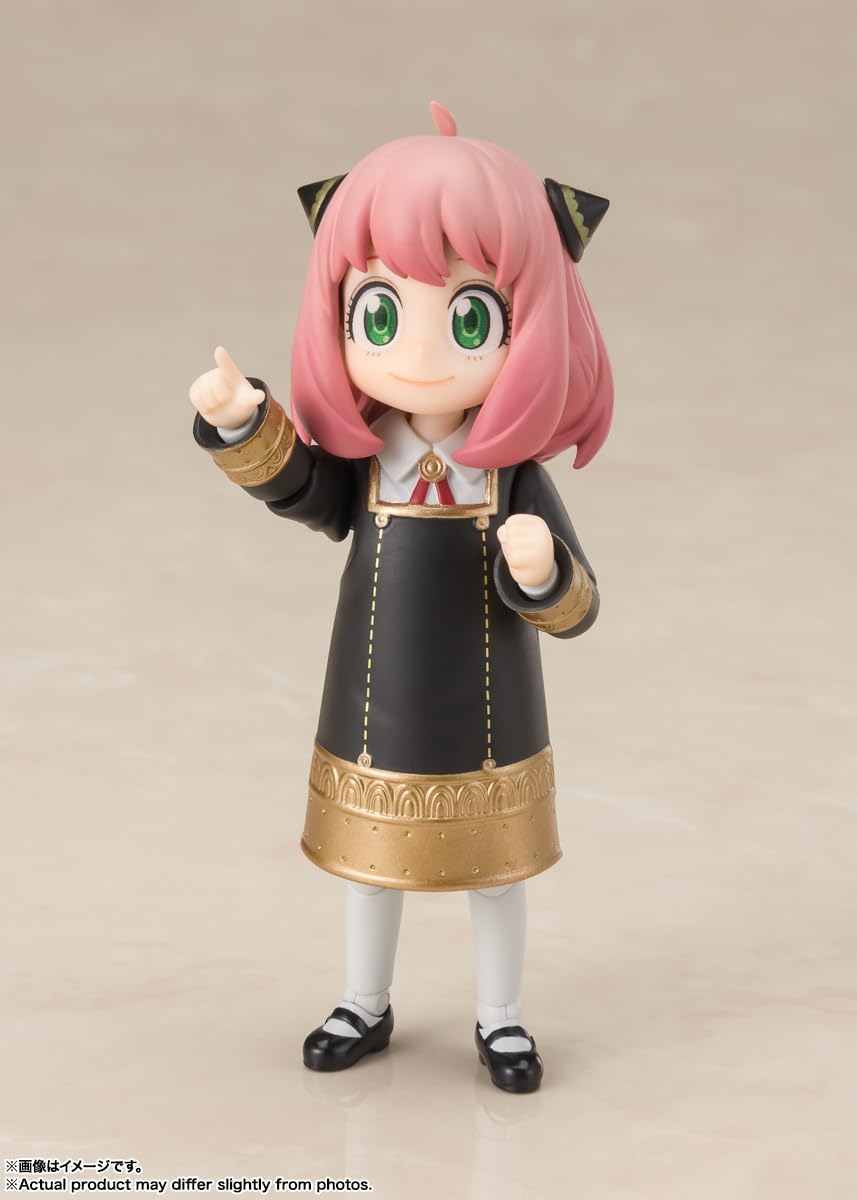 TAMASHII NATIONS - Spy x Family - Anya Forger Uniform Ver., Bandai Spirits S.H.Figuarts Action Figure