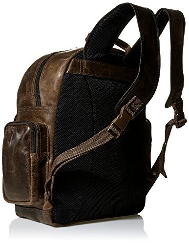 Piel Leather Travel Backpack, Vintage Brown, One Size