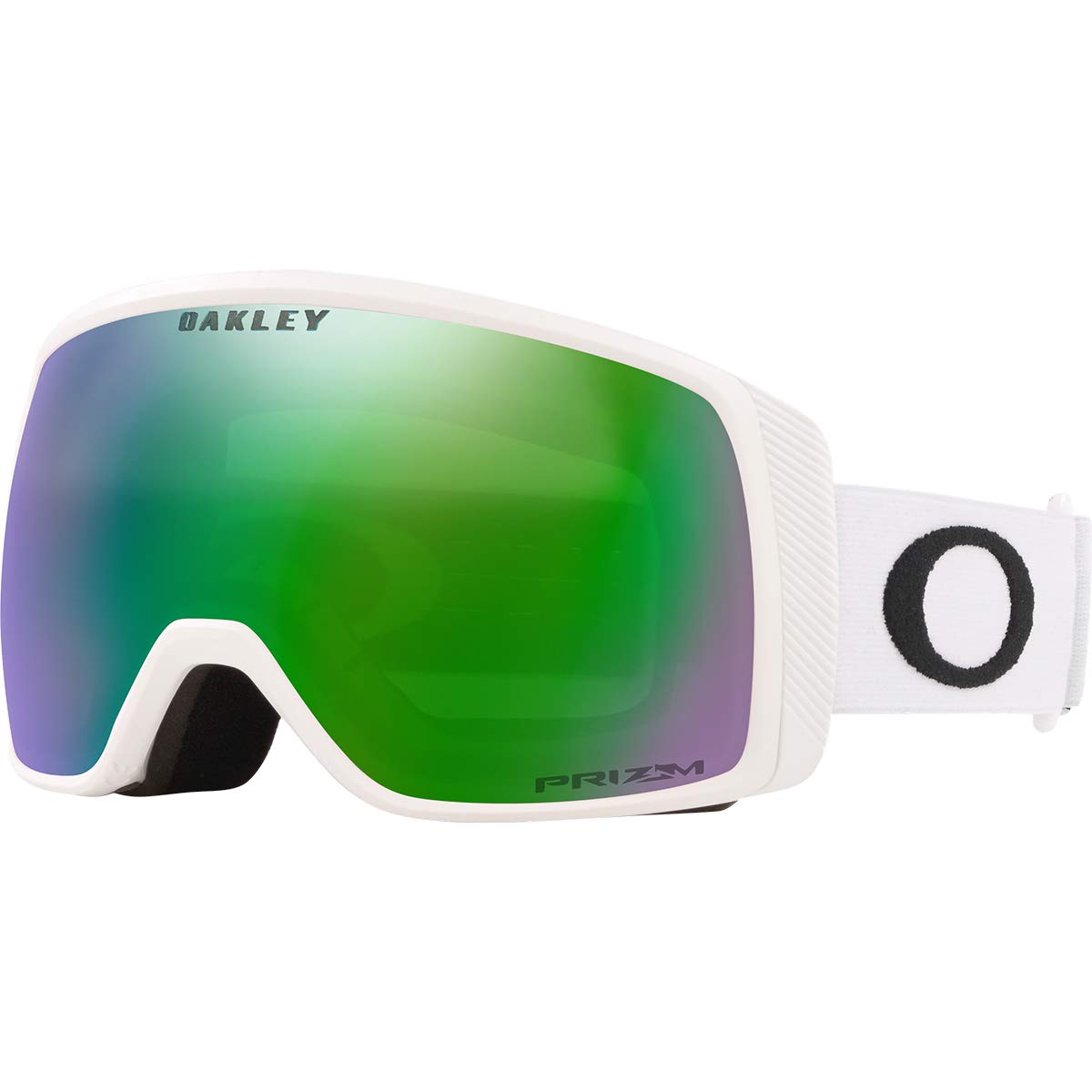Oakley Flight Tracker XS Matte White Prizm Jade Iridium