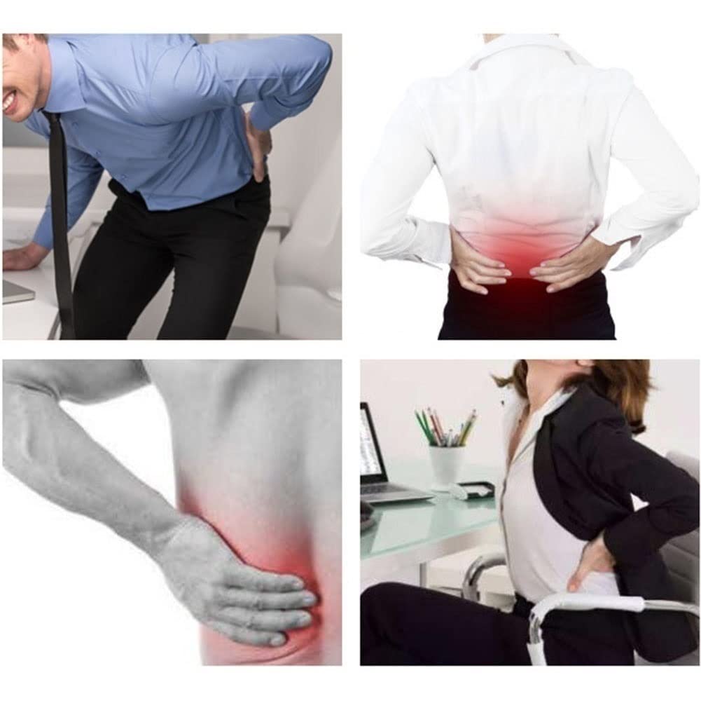 TANGIST Back Brace Pain Relief For Men And Women Adjustable Lumbar Support Belt Breathable For Sciatica Pain Heavy Lifting Waist Support Lower Back Brace Herniated Disc Gray (Size : M/Medium)