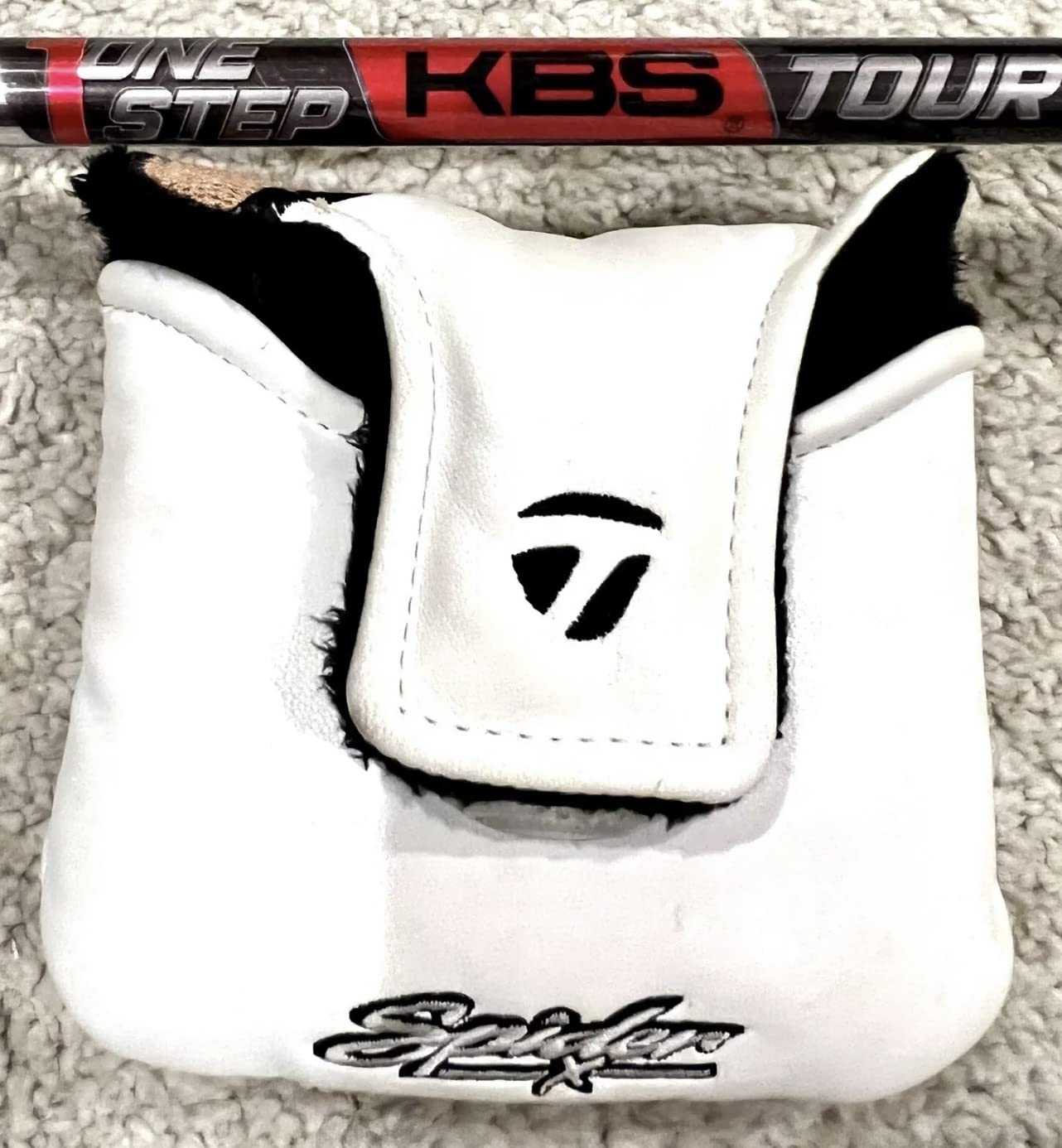 Taylormade Spider X Putter 35" Chalk/White Single Bend 35" +Cover