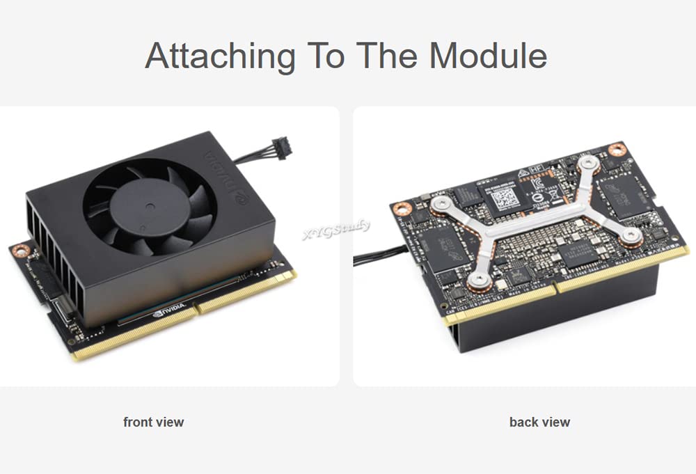 XYGStudy Official Cooling Fan for Jetson Xavier NX Module (NX-Fan-PWM)