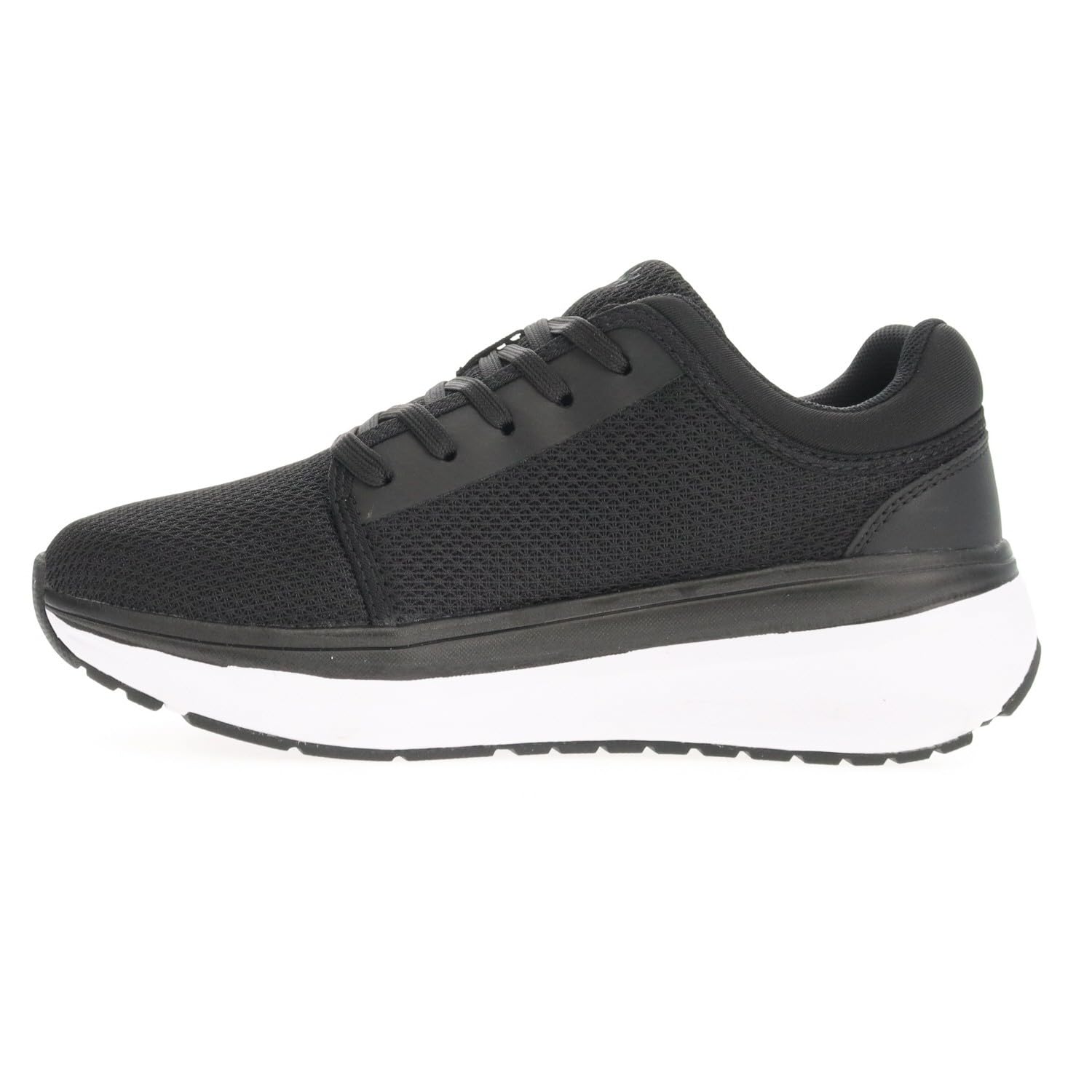 Propét Women's Ultima X Lightweight Knit Mesh Athletic Shoes Black 8.5 XX-Wide US