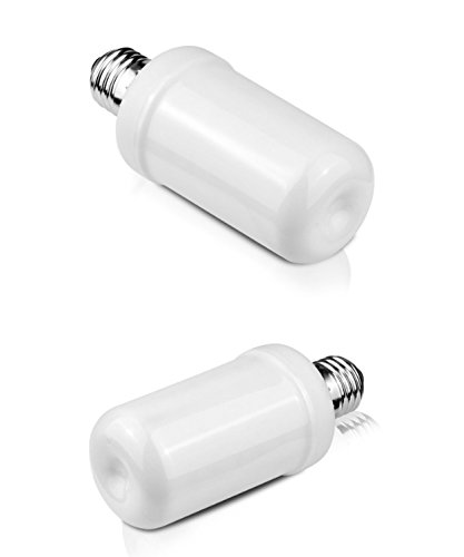 MINTSSOUL LED Flame Effect Fire E26 Light Bulbs,Creative with Flickering Emulation Lamps,Simulated Nature Fire in Antique Lantern Atmosphere for Holiday Hotel/Bars/Home Decoration Restaurants