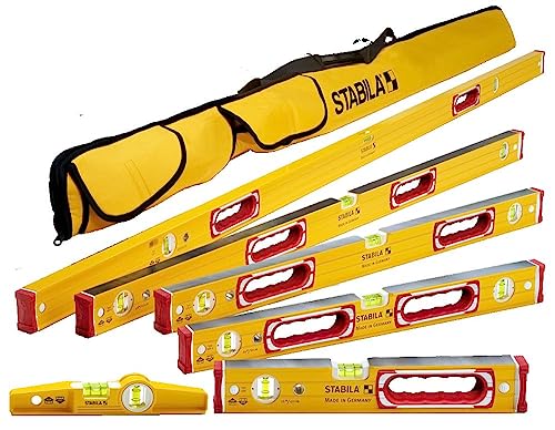 Stabila Type 196 Classic 6 Level Set & Case