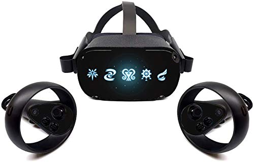 Oculus Quest VR Headset Skin sticker Action Game Vinyl Decal for Headset and Controller by FELIPE SEIJI KUBA
