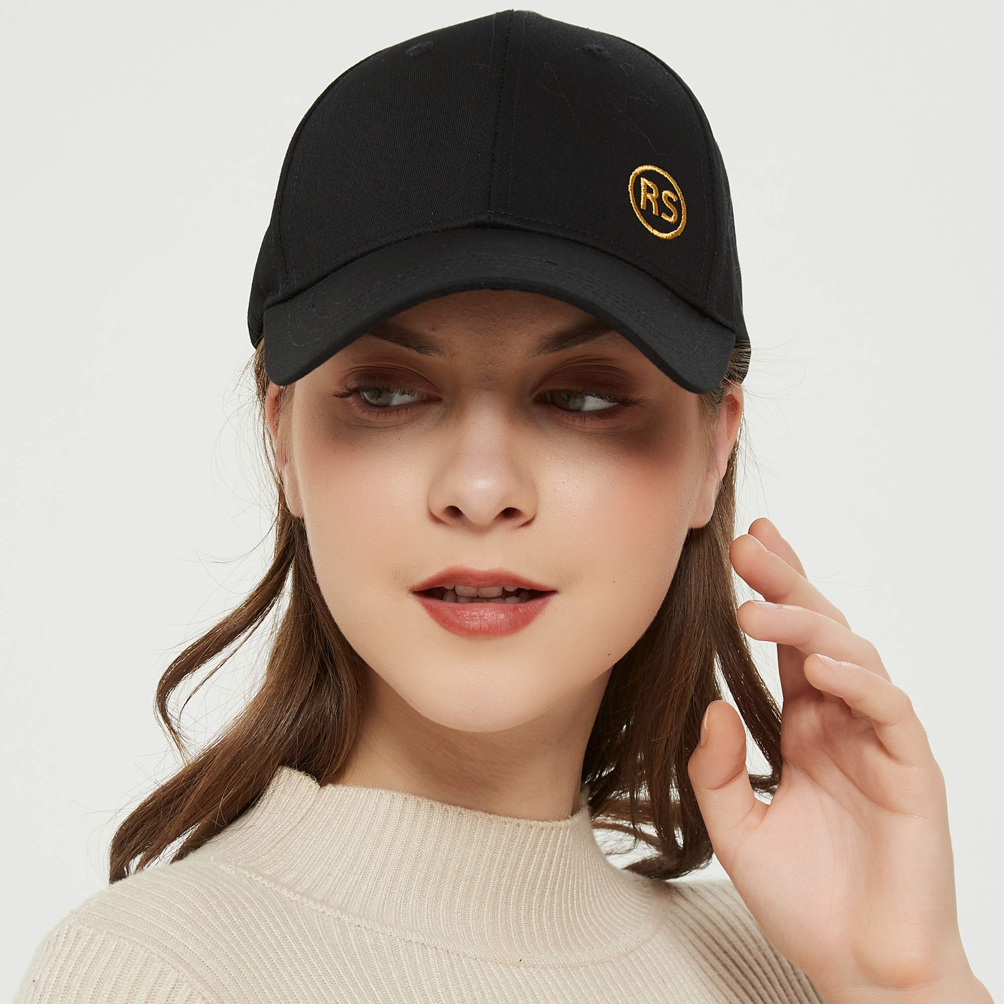 Radia Smart® EMF Hat - Faraday Hat, Baseball Cap 5G Blocking, RF Shielding, EMF Protection, WiFi Radiation Blocker. Black