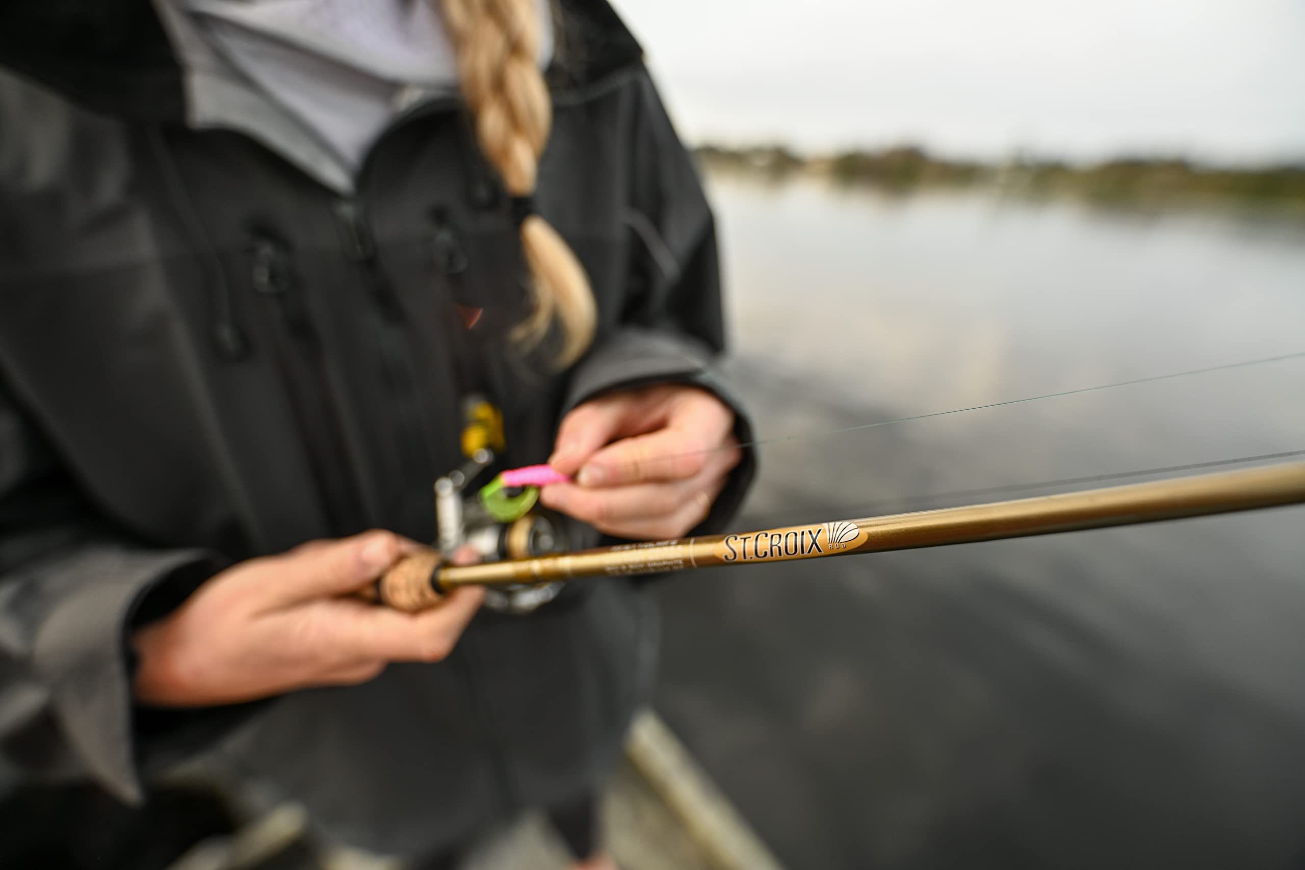 St. Croix Rods Panfish Series Spinning Rod, 7'3"(PNS73MLXF)