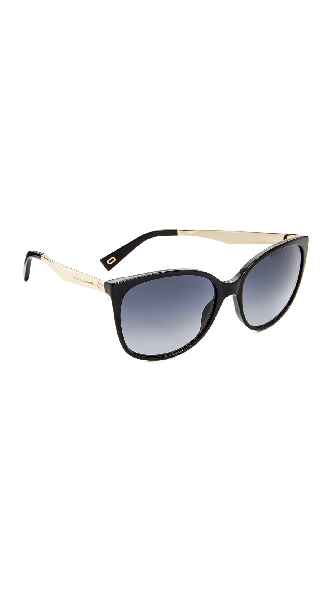 Marc Jacobs Women's MARC203/S Cat-Eye Sunglasses, HVNBLKCRY, 56 mm