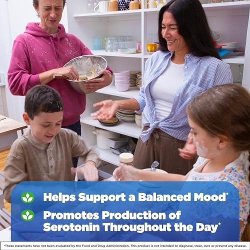 Natrol 5-HTP Time Release tablets, Promotes a Calm Relaxed Mood, Helps Maintain a Positive Outlook, Enables Production of Serotonin, Drug-Free, Controlled Release, Maximum Strength, 100mg, 45 Count