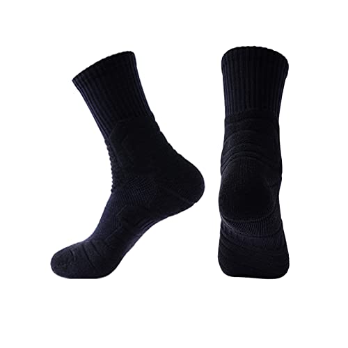 Women Thin Cotton Socks, Soft Cotton Socks Women Above Ankle Crew Socks No Shoe Socks Compression Socks for Women 30-40 Mmhg Knee High