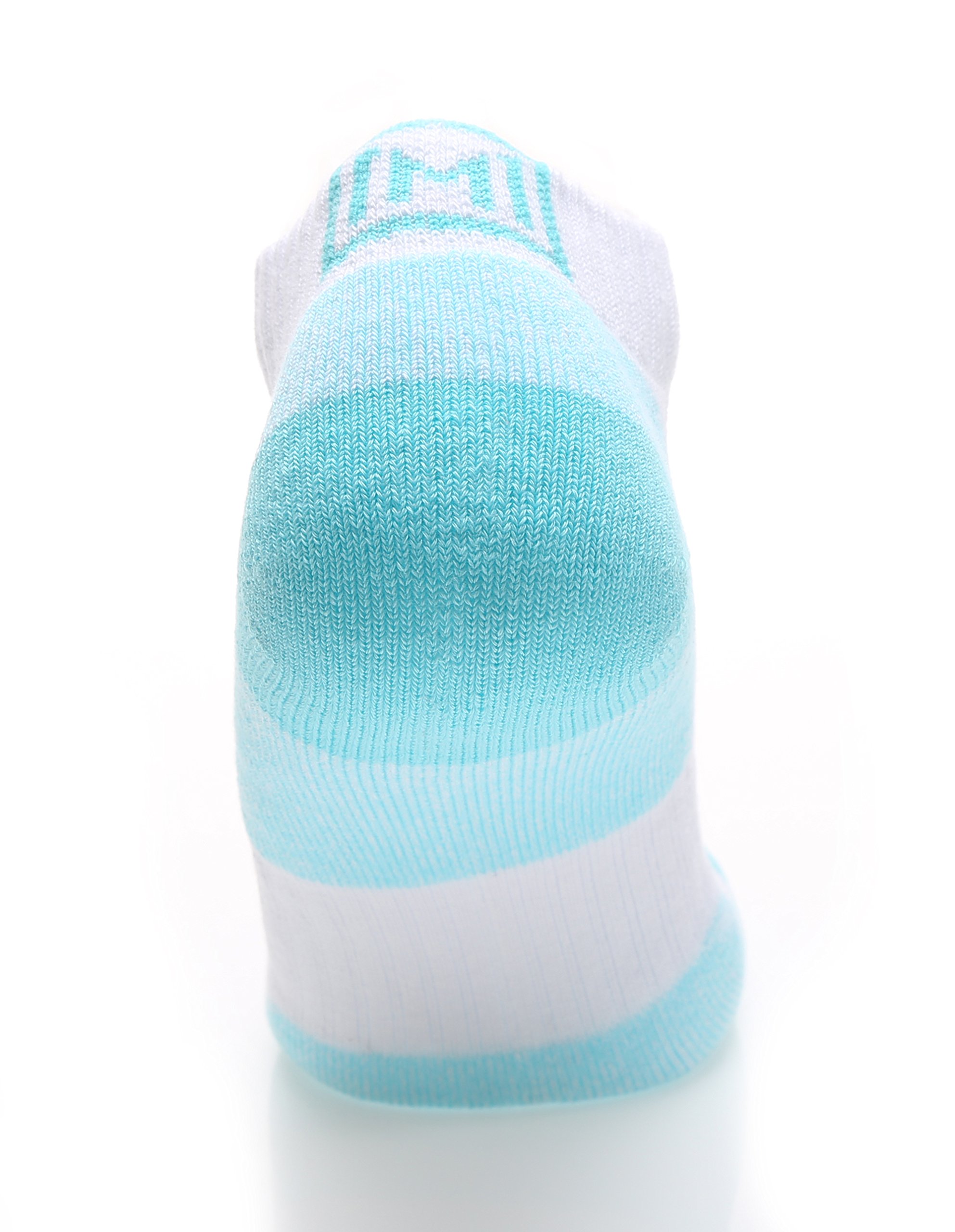 MIRMARU 401M High Performance 6 Pairs Low Cut Athletic Running Cushion Socks (3W/Black,3W/Grey)