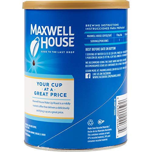 Maxwell House 100% Colombian Medium Roast Ground Coffee (10.5 oz Bag)