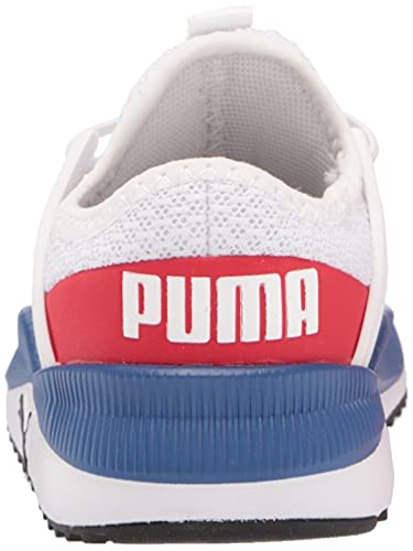 PUMA Kids Pacer Future Slip On Sneaker, White-High Risk Red, 6 US Unisex Toddler