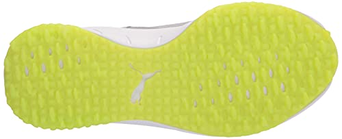 PUMA Men's Fusion Evo Golf Shoe, High Rise-Limepunch, 10