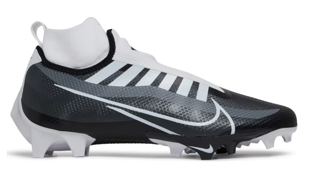 Nike Mens Vapor Edge Pro 360 Football Cleat, Black/White-Dk Smoke Grey HEATSEEKERS Sz 11