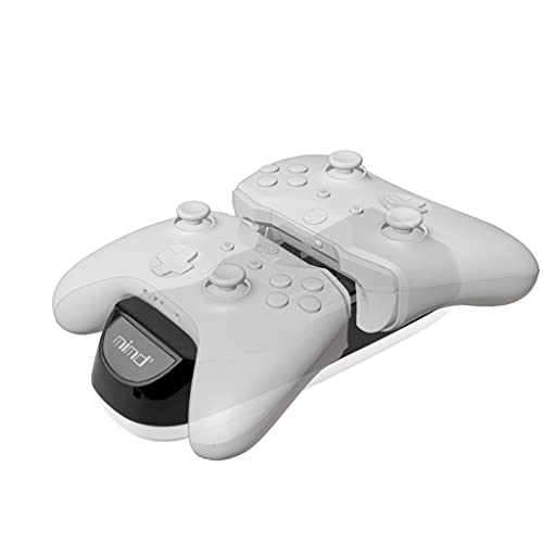 REYTID Dual Wireless Controller Charging Dock Compatible with Xbox X Series X - USB Type C Cradle Docking Wireless Battery