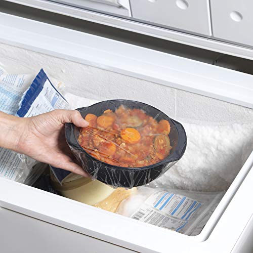 Russell Hobbs Thermo Glass Casserole Dish with Lid | 1 L | Triple Layer Technology | Thermal Shock Microwave/Dishwasher/Freezer Safe