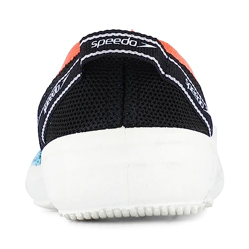 Speedo Unisex Child Surfknit Pro Kids Water Shoe, Peacoat/Blue Atoll, 4 Big Kid US