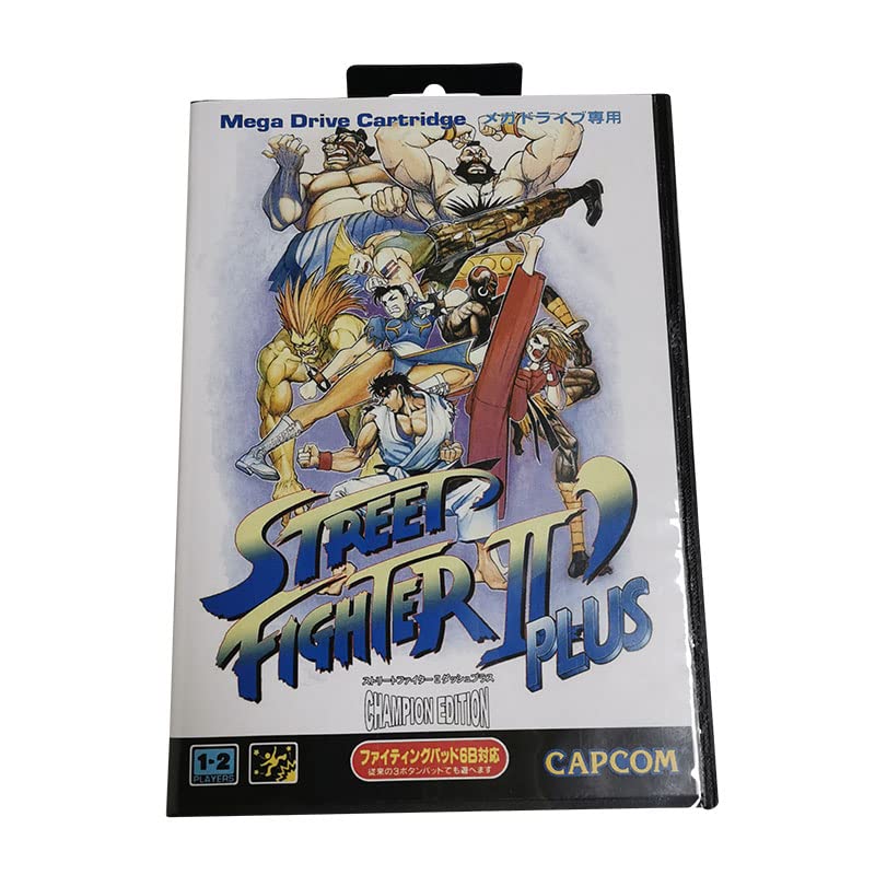 Street Tighter ii Champion edition-Games 16 Bit MD Game Card For PAL And NTSC Version
