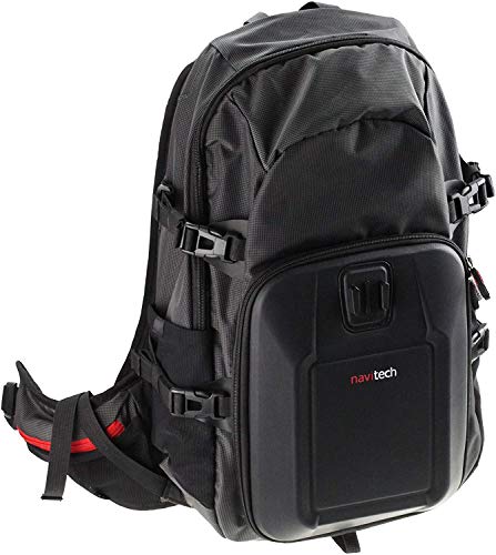 Navitech Action Camera Backpack & 8-in-1 Accessory Combo Kit With Integrated Chest Strap - Compatible With The Veho Muvi KX-2 PRO 4K Action Camera