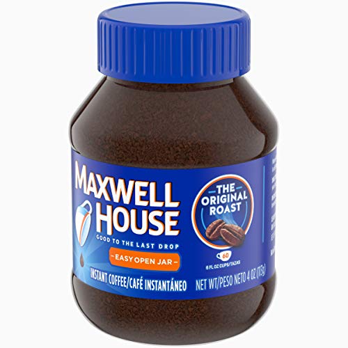 Maxwell House Original Medium Roast Instant Coffee (4 oz Canister)