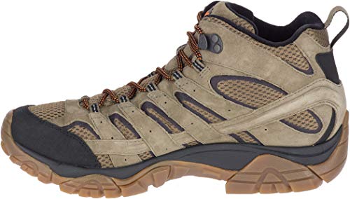 Merrell Men's Moab 2 Mid GTX Hiking Boot, Olive, 9.5 US