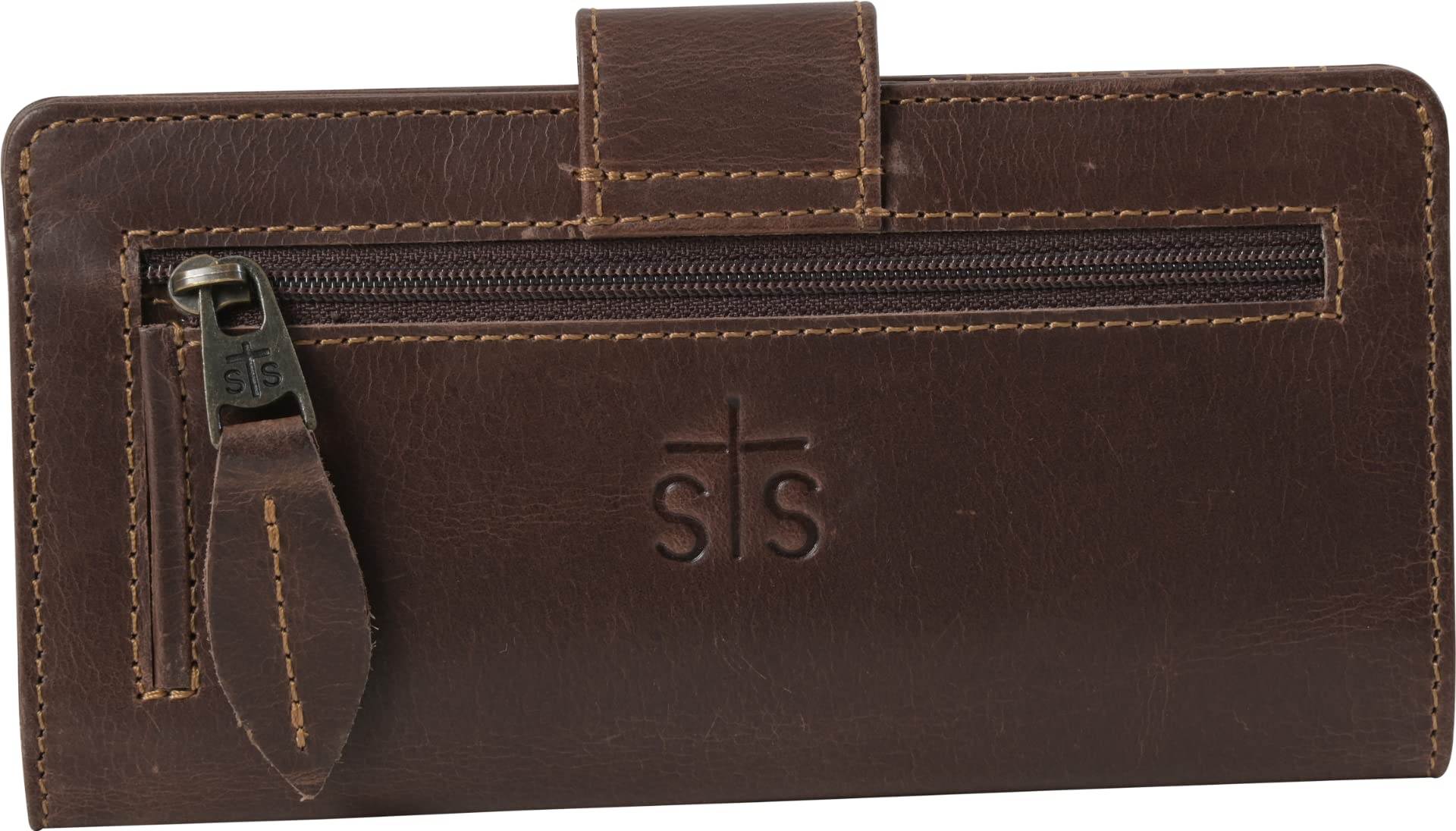 STS Ranchwear Basic Bliss Chocolate Carlin Wallet