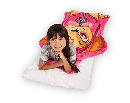 Paw Patrol Blanket - Plush, Skye Themed Slumber Pal Wearable Toddler Blanket - Soft, Cuddly, and Cozy Blanket Design, Extra Comfy, Ages 3-5