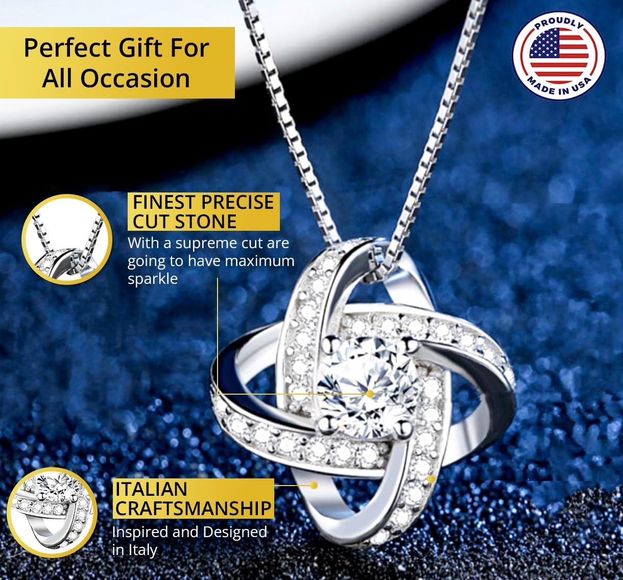 Onepurposegifts Godmother Gift set, Godmother necklace, Gift for godmother (New Zircon)…